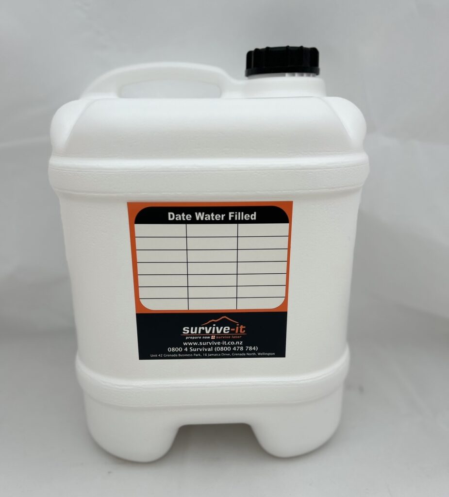 Survival Water Storage | 20L Stackable Water Container