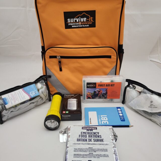 Disaster Emergency Kit | Home Civil Defence Kit | Survive-it | NZ