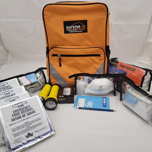 Disaster Emergency Kit | Home Civil Defence Kit | Survive-it | NZ