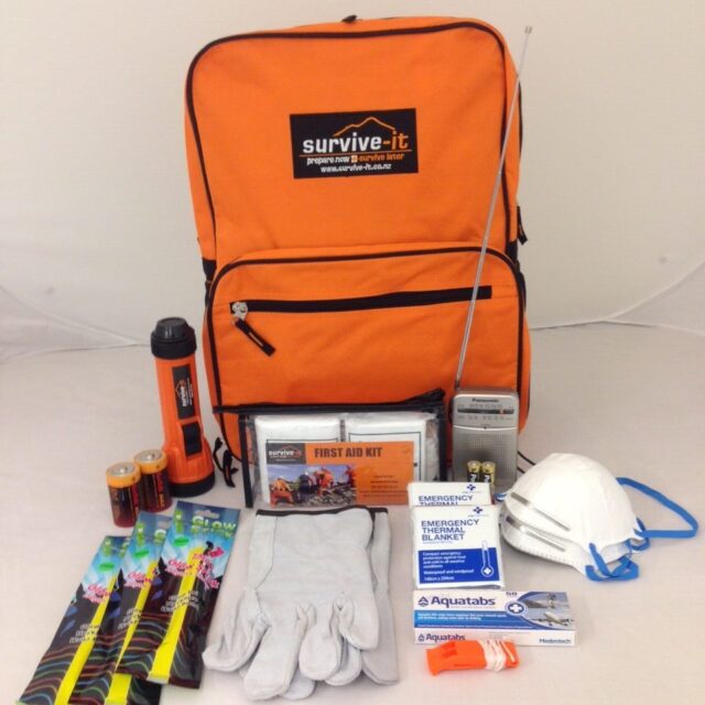 Disaster Emergency Kit | Home Civil Defence Kit | Survive-it | NZ